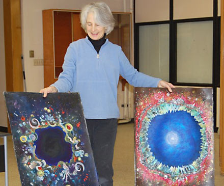Miracle on Depot Street | Elaine Duncan’s Artworks Survive Blaze - Iowa ...