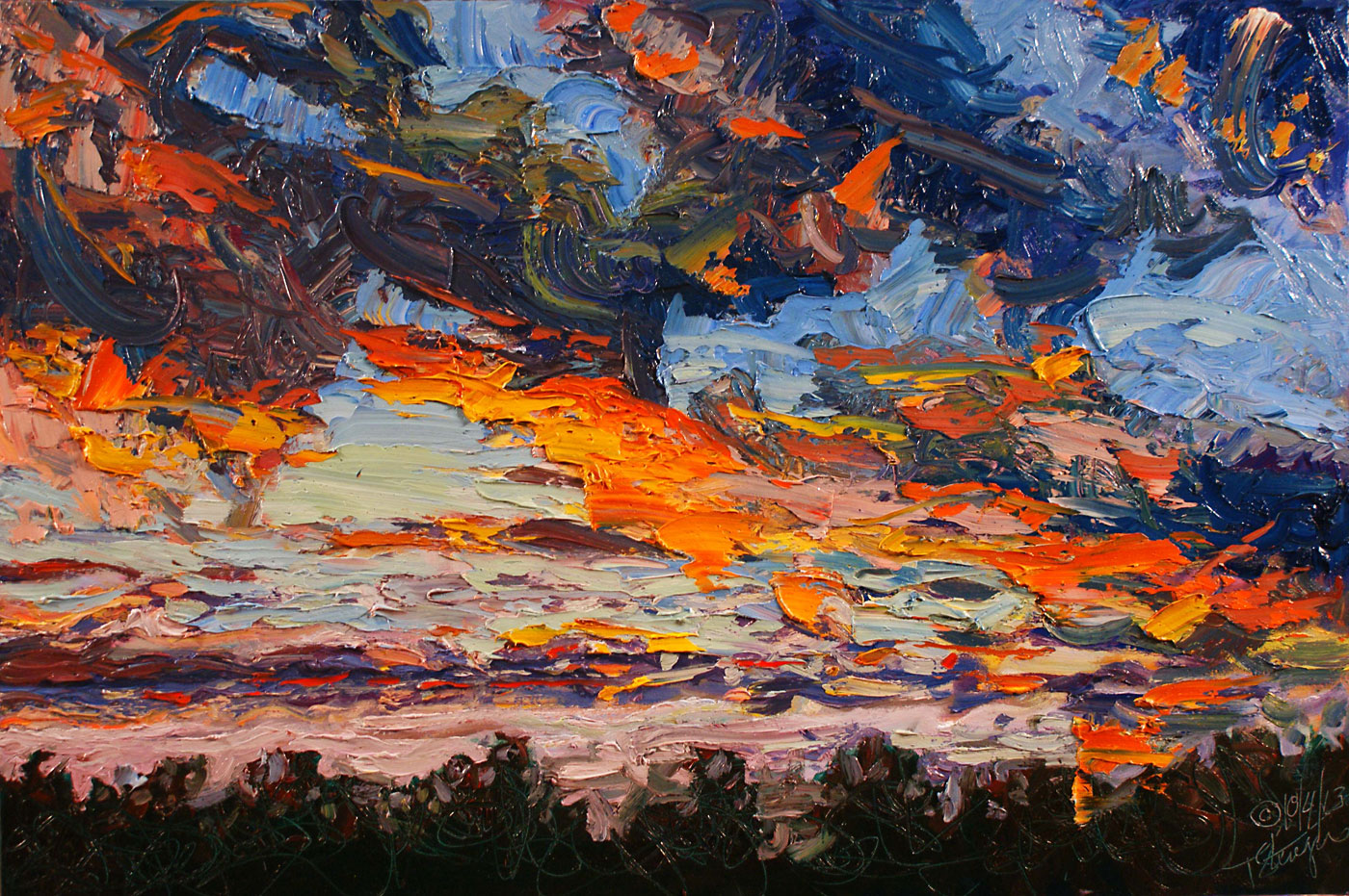 Tony Stenger: “The Paintings I Paint are Meant to LIVE!” - Iowa Source