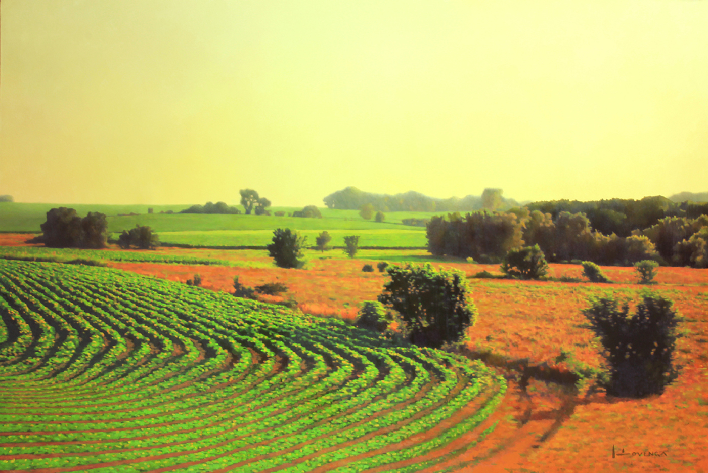 The Iowa Landscapes of Kirk Hovenga: Now at the Muscatine Art Center ...